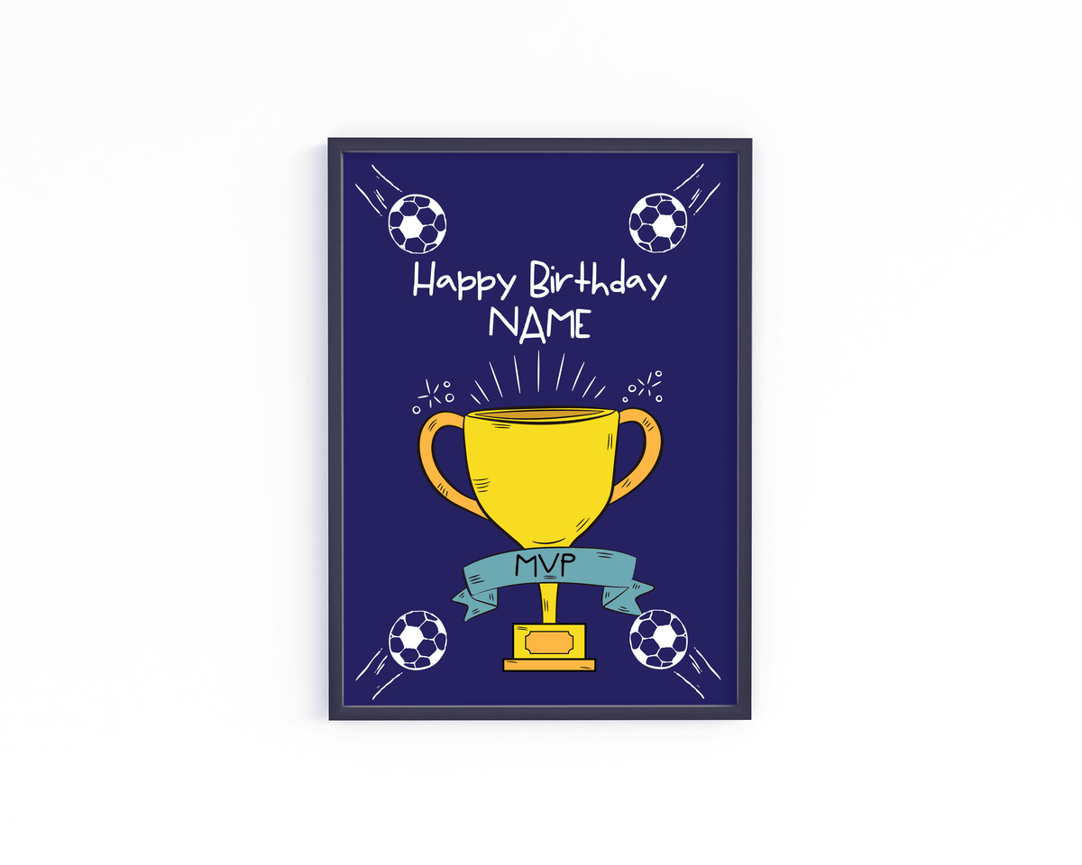 Happy Birthday MVP Frame – Not Just Pulp