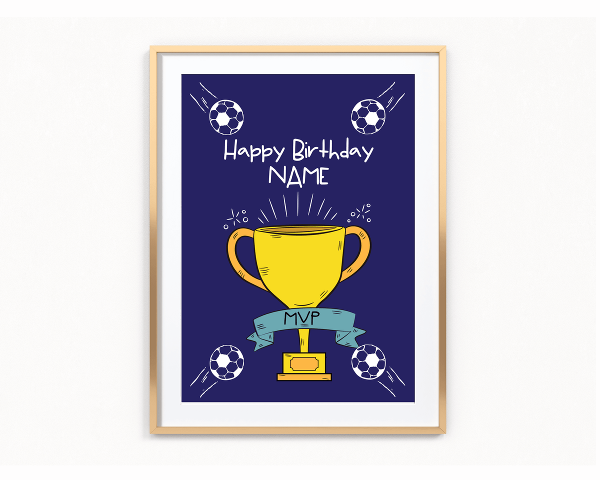 Happy Birthday MVP Frame – Not Just Pulp